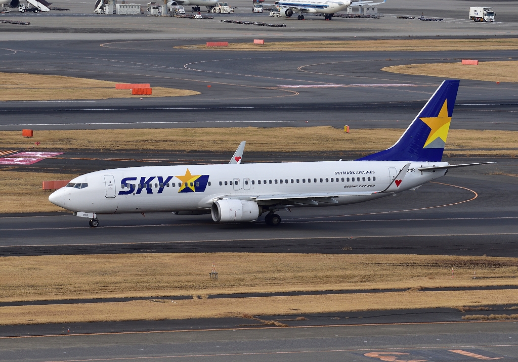 スカイマーク – Skymark Airlines [BC/SKY] Boeing 737-800 (JA73NR) – 飛行機大好き！