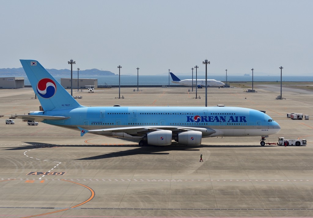 大韓航空 – Korean Air [KE/KAL] Airbus A380 (HL7627) – 飛行機大好き！